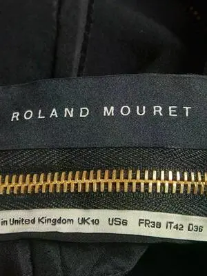 Roland Mouret Cutout Buckled Dress