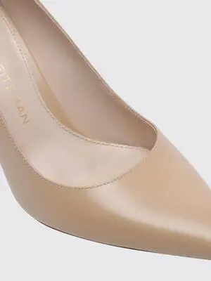 STUART WEITZMAN Power Smooth Calf Leather Pumps With Stiletto Heel