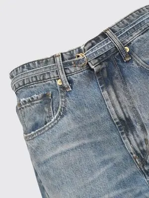 CYCLE Big Low High-waisted Wide-leg Denim Jeans With Belt