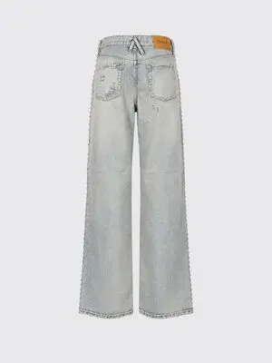 CYCLE Mila Mid-rise Straight Jeans In Denim With Studs And Embroidery
