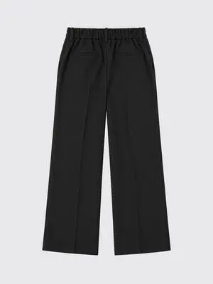 N° 21 High-waisted Tailored Wide Leg Crêpe Trousers With Pleats By
