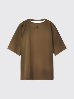 Camper Relaxed Fit Cotton T-shirt With Dropped Shoulders And Logo Print