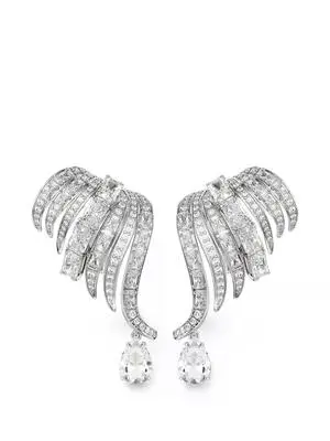 SWAROVSKI Vienna Wing-motif Earrings