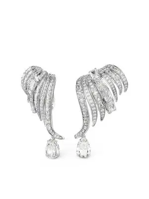 SWAROVSKI Vienna Wing-motif Earrings