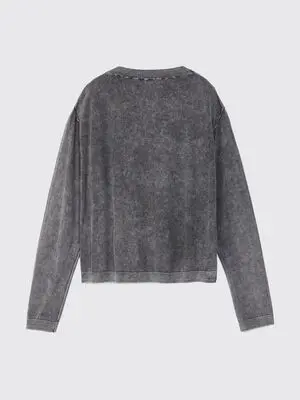 Camper Cotton-blend Crewneck Sweater With Dropped Shoulders