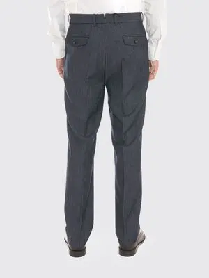 BOSS Tailored Trousers In Pure Wool With Pleats And A Straight Leg