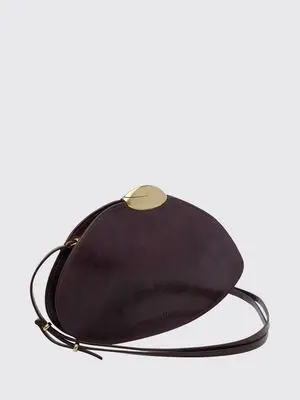 Benedetta Bruzziches Belle De Jour Calfskin Leather Clutch With Asymmetrical Shape