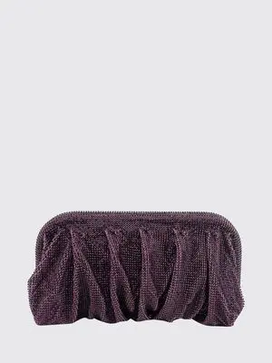 Benedetta Bruzziches Venus Draped Crystal Mini Bag With Removable Strap