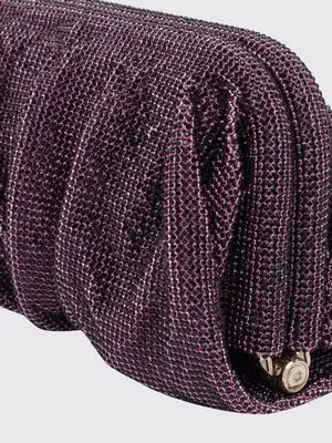Benedetta Bruzziches Venus Draped Crystal Mini Bag With Removable Strap