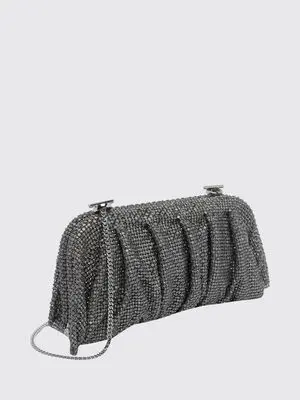 Benedetta Bruzziches Venus Draped Crystal Mini Bag With Removable Strap