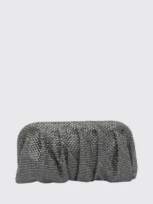 Benedetta Bruzziches Venus Draped Crystal Mini Bag With Removable Strap