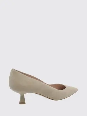 STUART WEITZMAN Suede Calfskin Pumps With Stiletto Heel - Beige