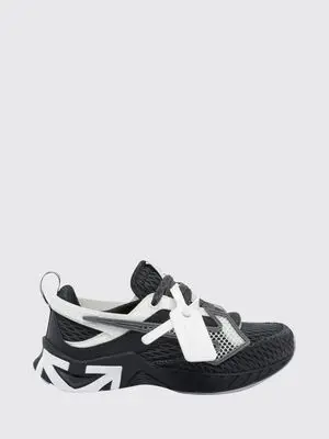 Off-White M-space Memo Low Top Sneakers In Polyester With Mesh Interior - Black