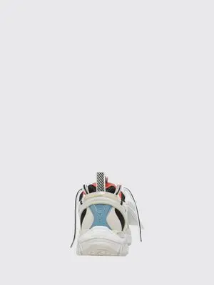 Off-White Be Right Back Low Top Sneakers With Serrated Sole And Mesh Interior