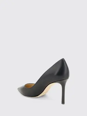 JIMMY CHOO Romy Leather Pumps With High Stiletto Heel