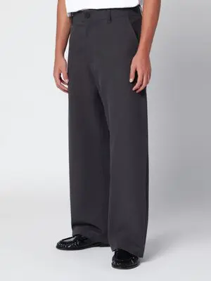 Studio Nicholson Minard Wide-leg Cotton Trousers