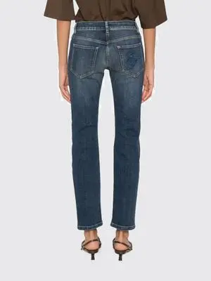 Elisabetta Franchi Mid-rise Slim Fit Skinny Jeans In Cotton Denim