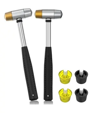 XDOVET Mallet With Replaceable Heads - Black