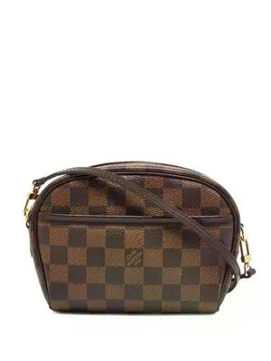 LOUIS VUITTON 2006 Ipanema Damier Ebene Clutch Bag