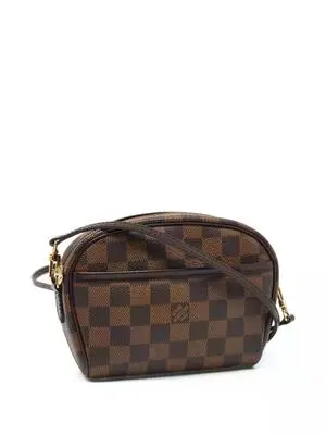 LOUIS VUITTON 2006 Ipanema Damier Ebene Clutch Bag