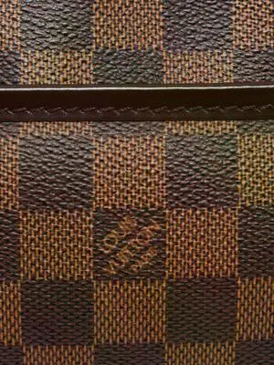 LOUIS VUITTON 2006 Ipanema Damier Ebene Clutch Bag