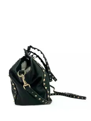 Valentino Garavani Rockstud Leather Tote Bag - Black