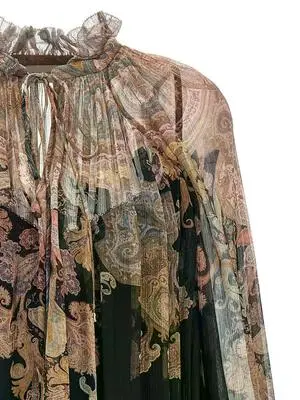 Zimmermann Illustration Billow Floral-print Blouse