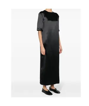 LOULOU STUDIO Silk-blend Maxi T-shirt Dress