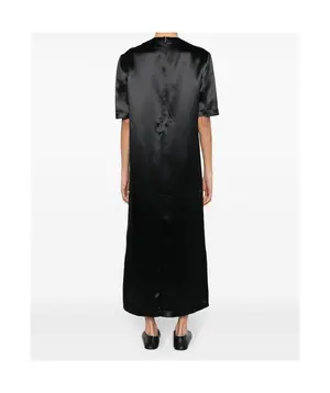 LOULOU STUDIO Silk-blend Maxi T-shirt Dress