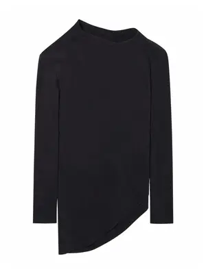 ALYSI Blusa Asimmetrica Crepe De Chine
