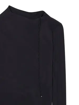 ALYSI Blusa Asimmetrica Crepe De Chine