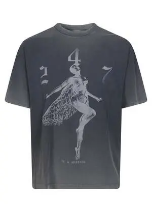 247 REPRESENT 247 Angel Graphic T-shirt - Nero