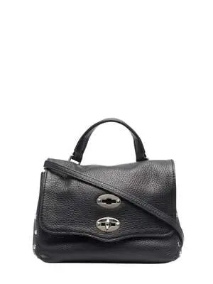 ZANELLATO Pebbled Texture Mini Tote With Adjustable Strap
