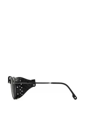 Carrera Eyewear Perforated-shield Pilot-frame Sunglasses