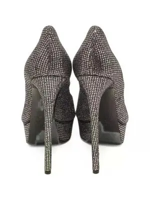 Casadei Glitter Platform Pumps