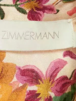 Zimmermann Tropicana Floral-print Mini Dress