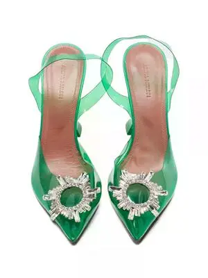 Amina Muaddi Begum Crystal-embellished Pumps