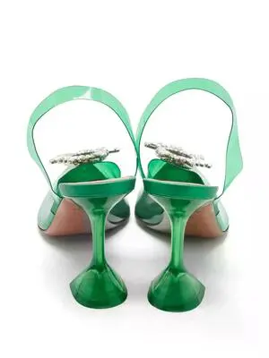 Amina Muaddi Begum Crystal-embellished Pumps