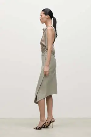 Victoria Beckham Kyra Top - Grey