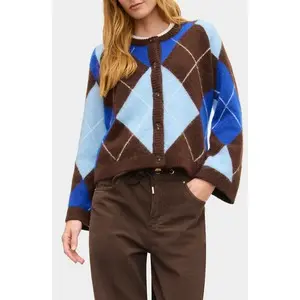 ALIGNE Deana Argyle Cardigan - Multi