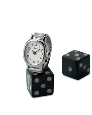 Timex® Cavatina Mini Ring Watch, 16mm X 8mm