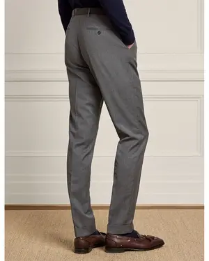 Ralph Lauren Purple Label Hand Tailored Wool Serge Straight Fit Pants