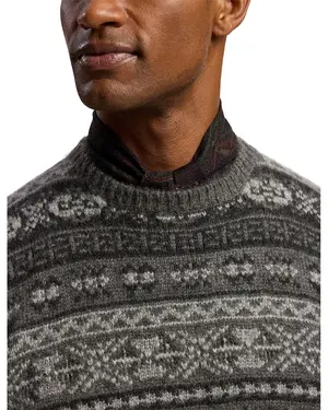 Ralph Lauren Purple Label Paisley Wool & Silk Neckerchief