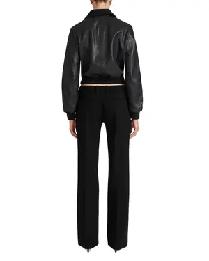 FRAME The Low Wide Leg Trousers