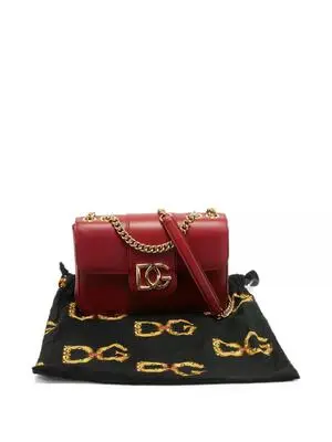 Dolce & Gabbana Dg Millennials Leather Shoulder Bag