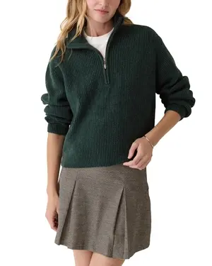 Marine Layer Chalet Quarter Zip Sweater