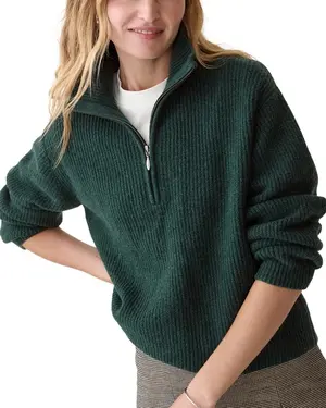 Marine Layer Chalet Quarter Zip Sweater