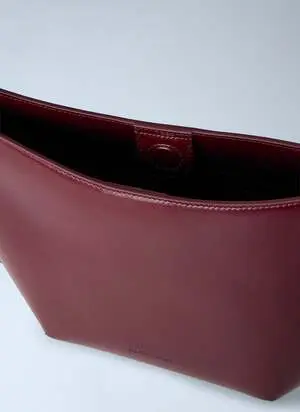 JIL SANDER Kante Shoulder Bag - Red