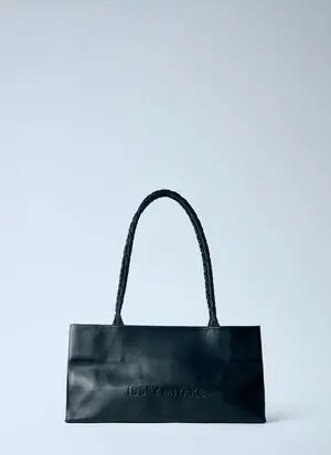 Issey Miyake Paper Handbag - Black
