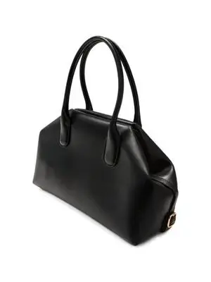 THEMOIRE Medium Talia Trunk Embossed-logo Gusseted Tote Bag